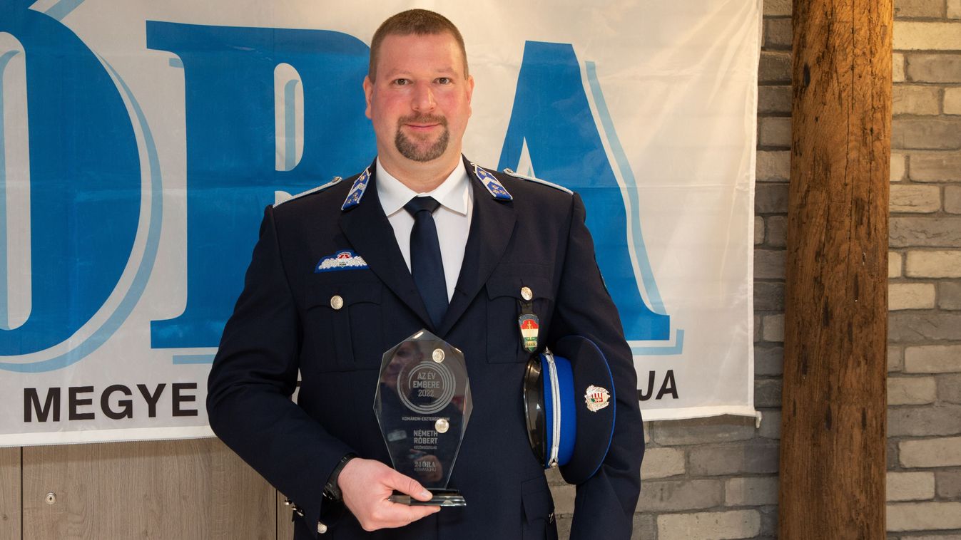 Az Év Embere Németh Róbert mindig jókor van jó helyen, ha életmentésről van szó