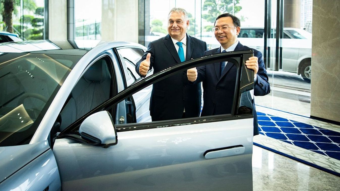 A komáromi BYD működése is szóba került Orbán Viktor kínai útja során