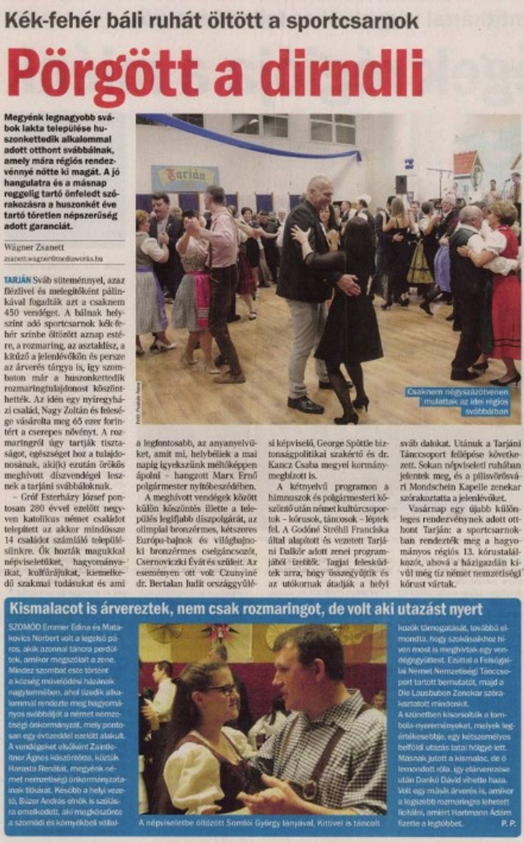 Sváb farsangra kalákában készülnek a tarjáni asszonyok