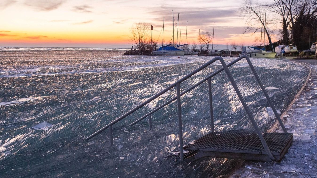 Balaton időjárása: Ezért nem fagyott a magyar tenger