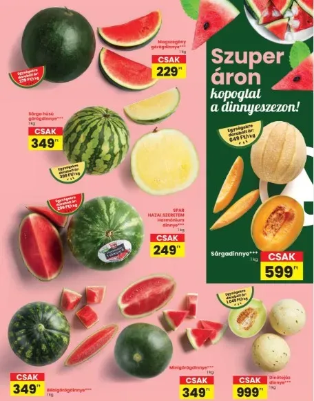 Olcsó dinnye: végre megfizethető áron adják a görögdinnyét