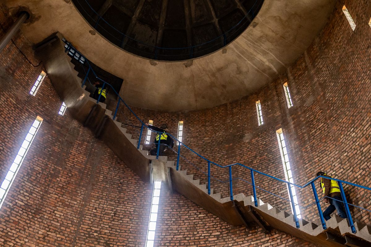 Tatai víztorony: így néz ki belülről a csaknem 60 éves épület