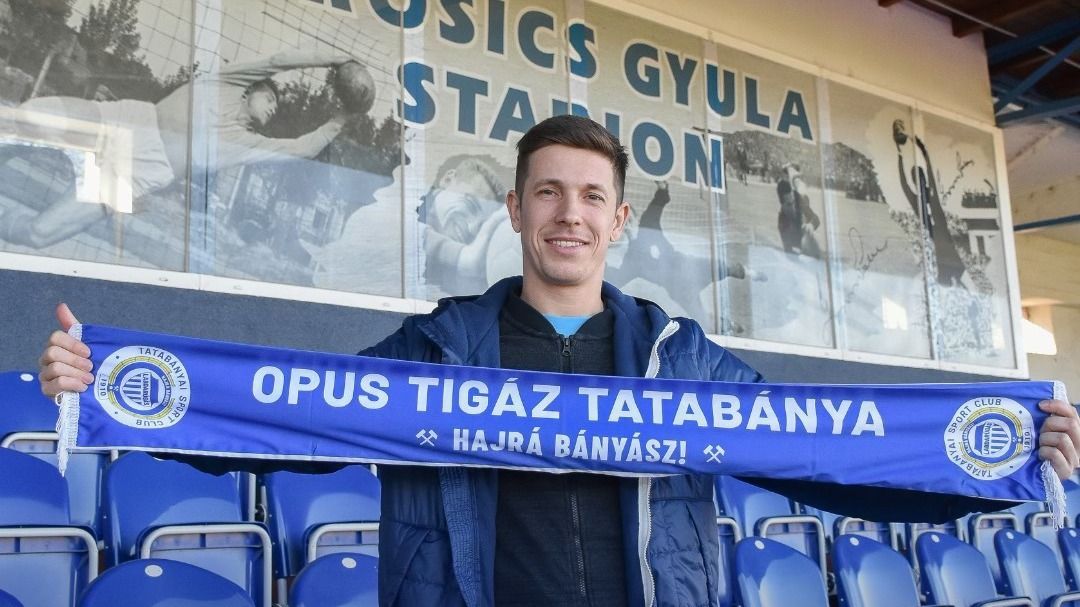 OPUS TIGÁZ Tatabánya igazolás: NB I-es bajnok érkezik