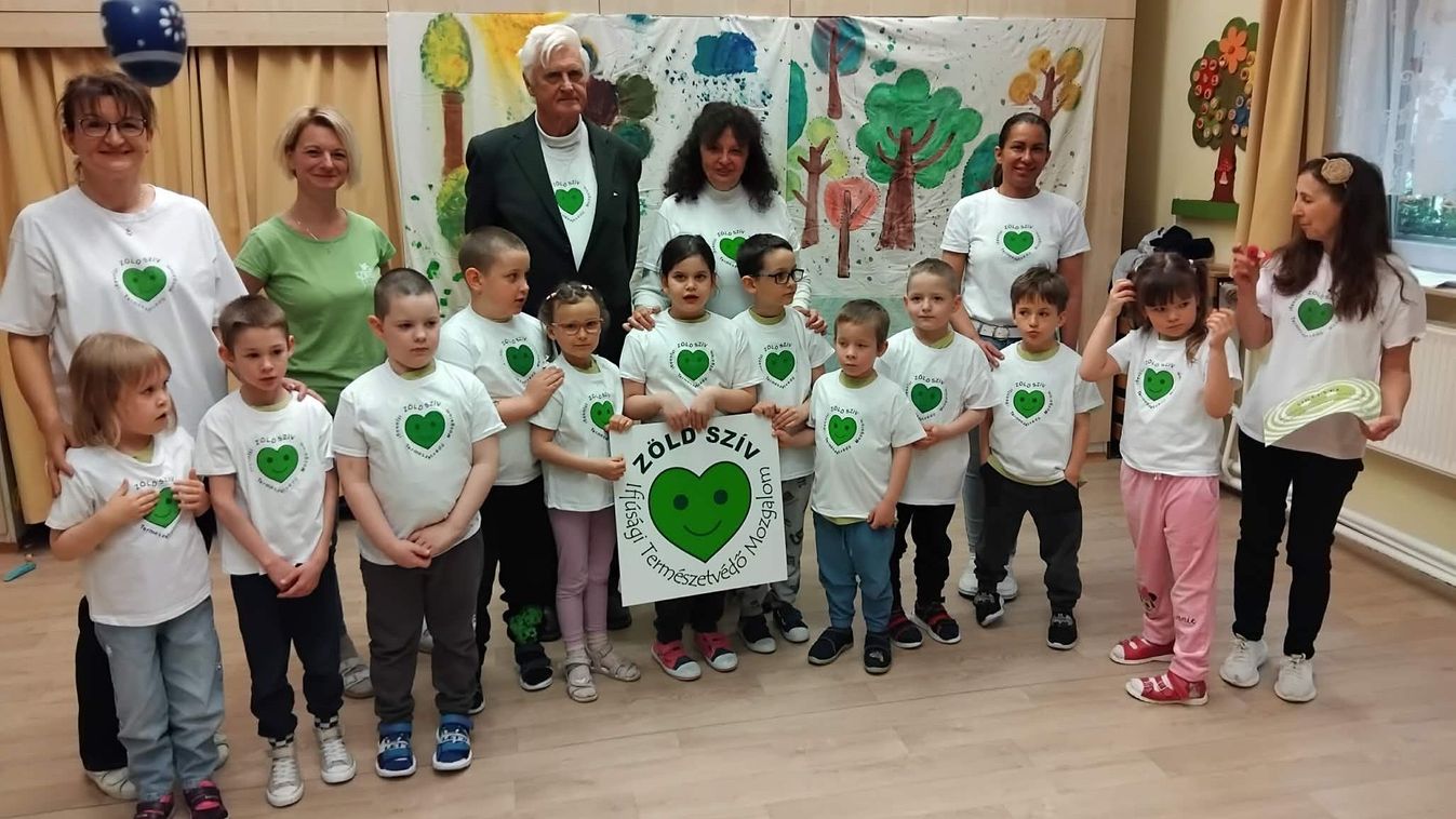 Zöld Szíves Óvoda lett a szőnyi Színes Óvoda
